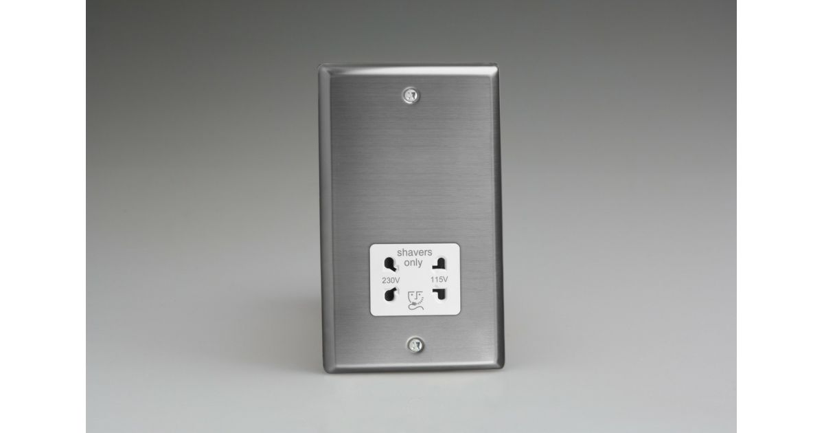 Wiring accessories > Shaver sockets