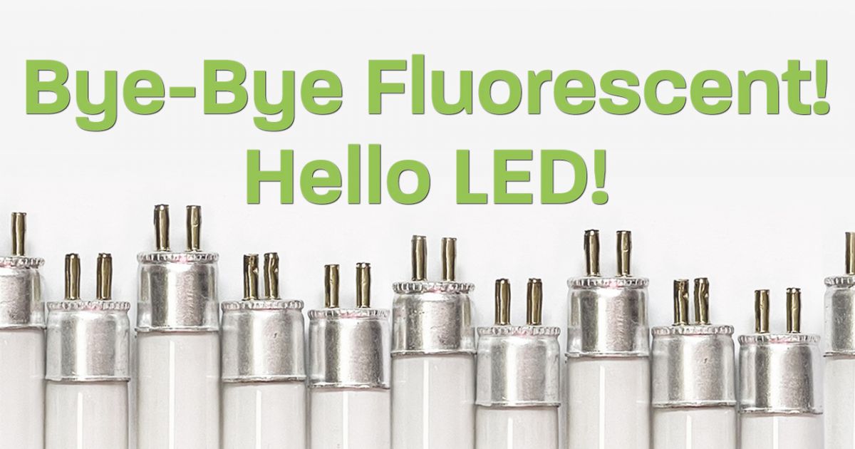 How to upgrade kitchen lights from fluorescent tubes to LED