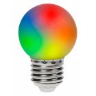 GOLF/LED/ES/RGB: 0.5w LED Golf Ball Festoon Light, E27, RGB