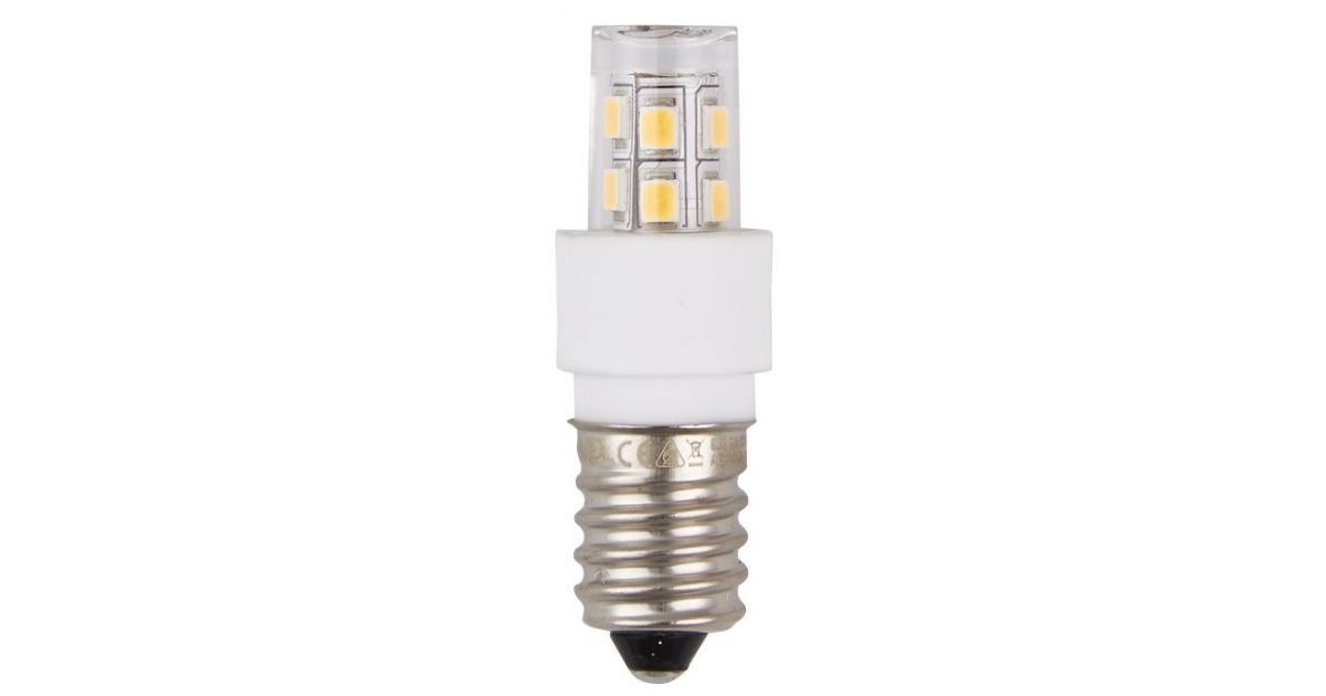10-24v 1.7w LED Pygmy Bulb, E14, 2700K, Non Dimmable, Clear