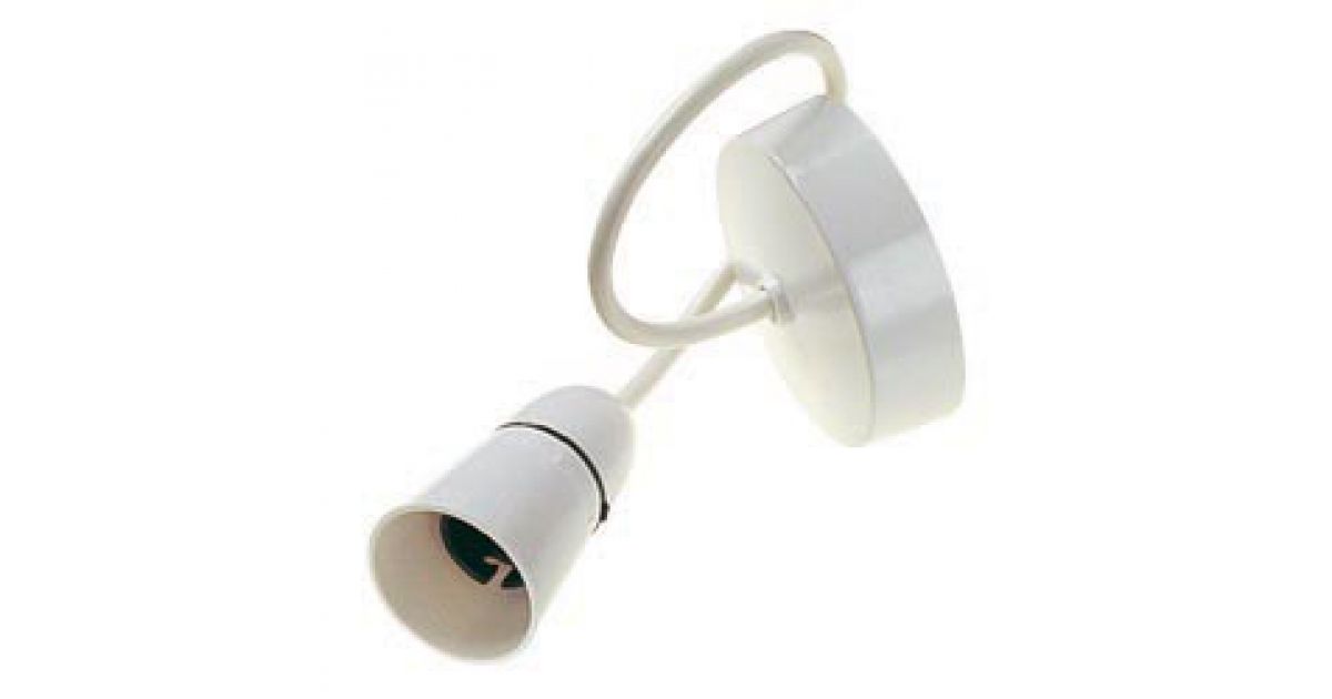1722AS: 12" T2 Ceiling Pendant Kit, 300mm : Lyvia Electrical