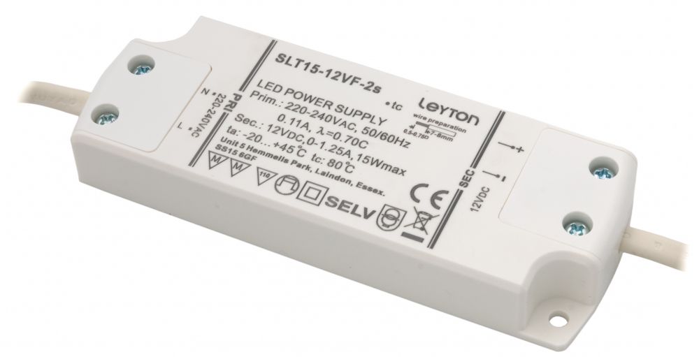 12v LED Driver 15w, AMP, DRV12-15W-AMP6 - from £10.11