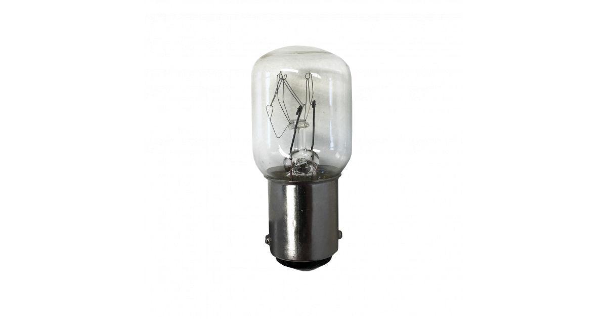 154866800: 15w 130v Small Bayonet Pygmy Light Bulb, B15d