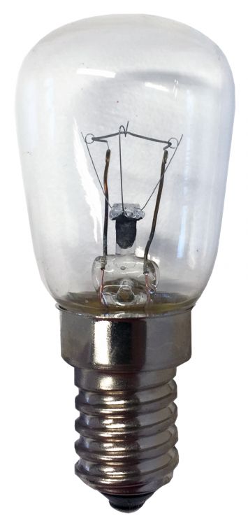146367000: 25w 130v E14 Pygmy Light Bulb, SES, Small Screw
