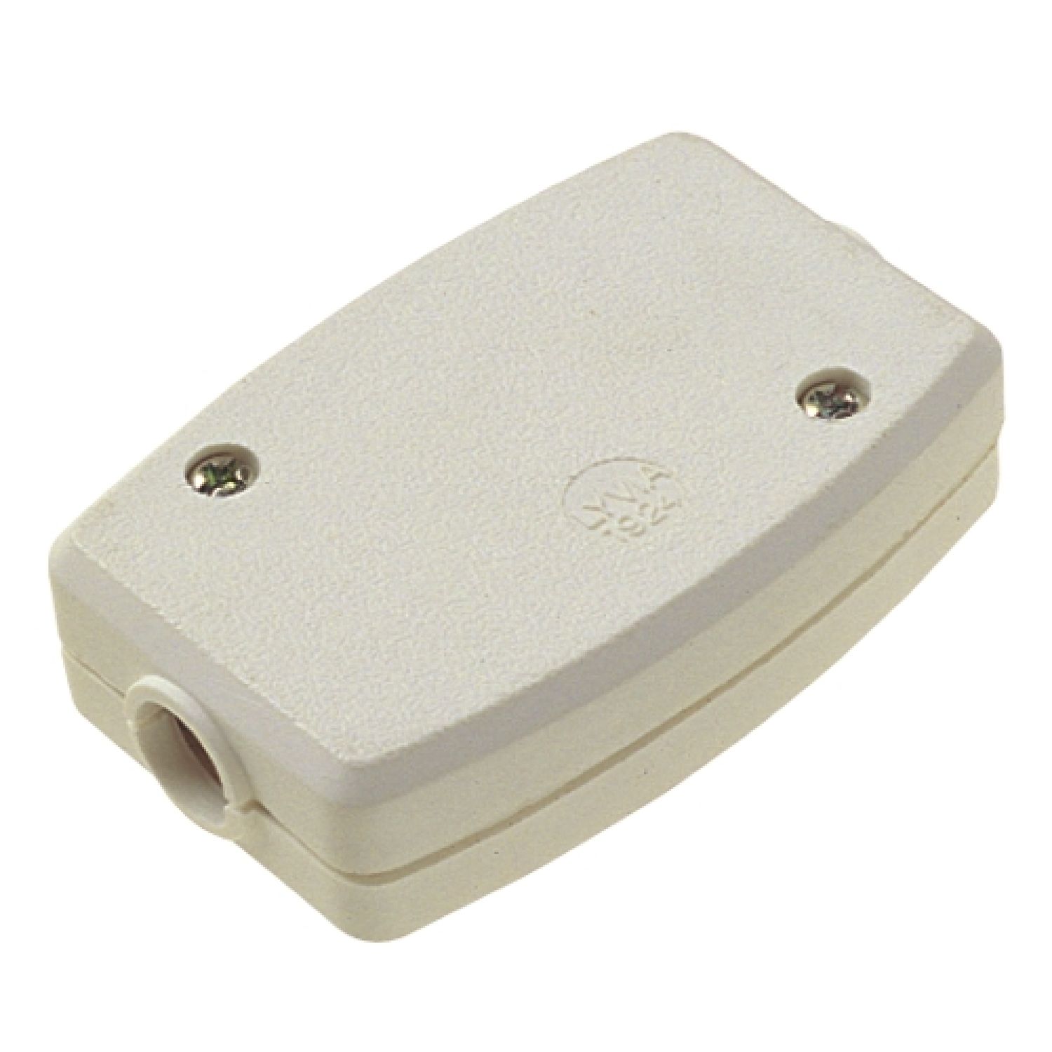 1924: 13A 3 Terminal Fixed Connector, White - from £1.44