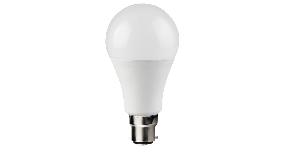 A16-BC40: 16w LED High Efficiency GLS, non dimmable, 4000K
