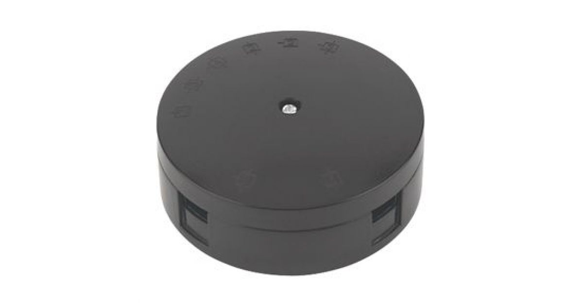 4053B: 20A 6 Terminal Junction Box, black : Lyvia Electrical