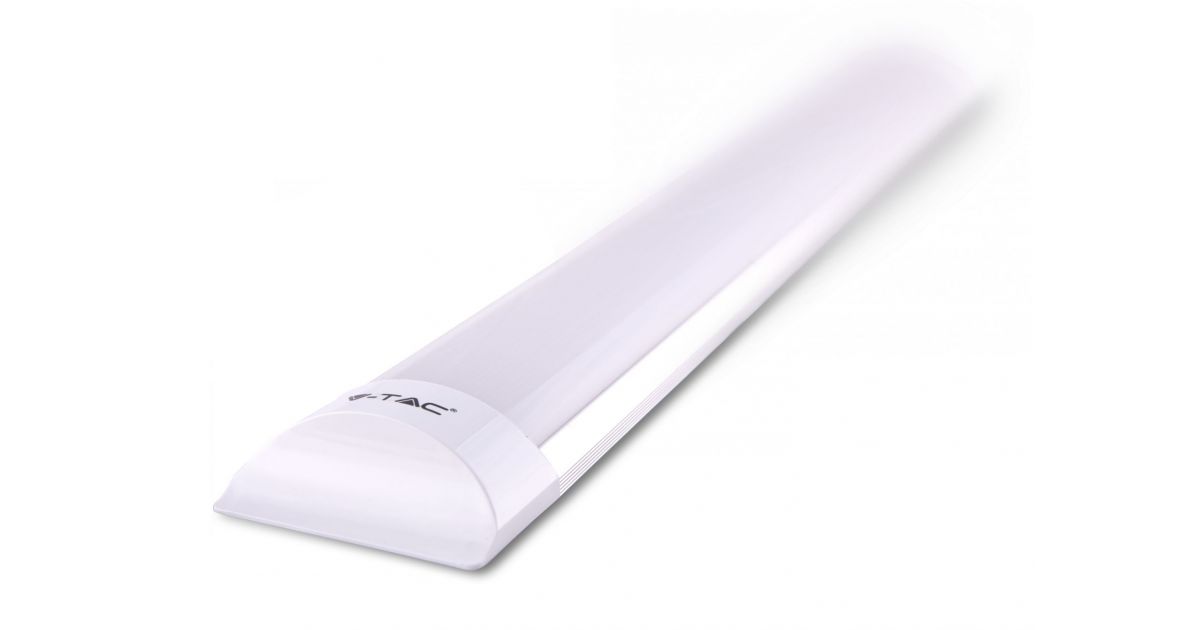 20348 VT-8-20: 20w LED Batten, 600mm, 4000K, 2400lm : V-TAC