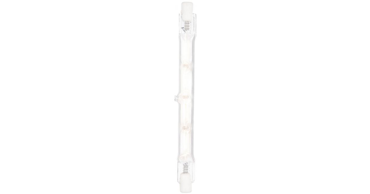 107525: 230v 120w Halogen 118mm Linear R7s Lamp, 3000K