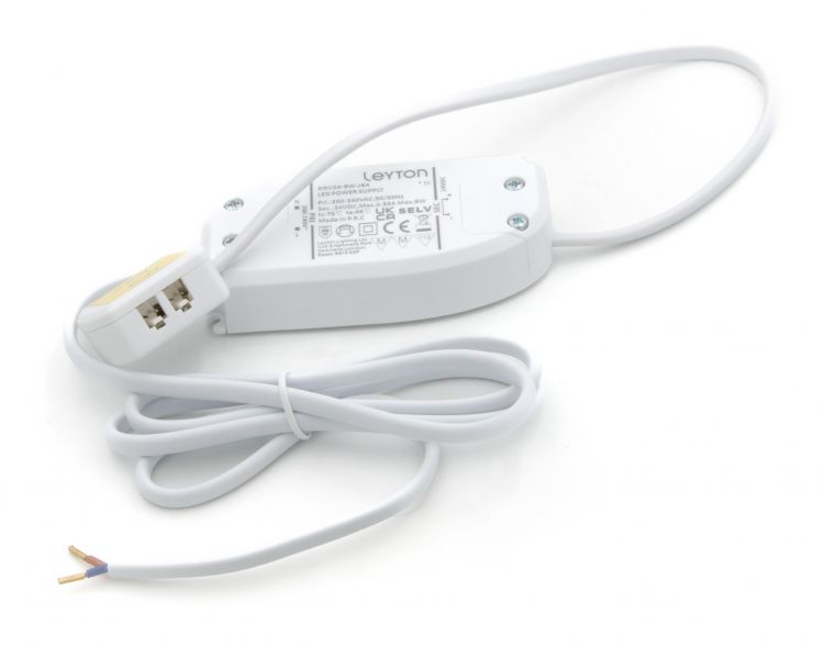 DRV24-8W-JB4: 24v, 8w LED Driver, JB Output Socket