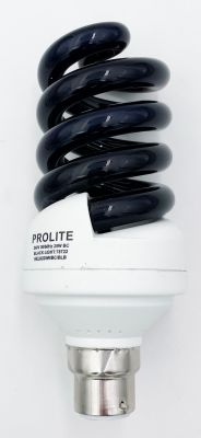 HELIX/25W/BC/BLB: 25w Helix Spiral Low Energy Black Light
