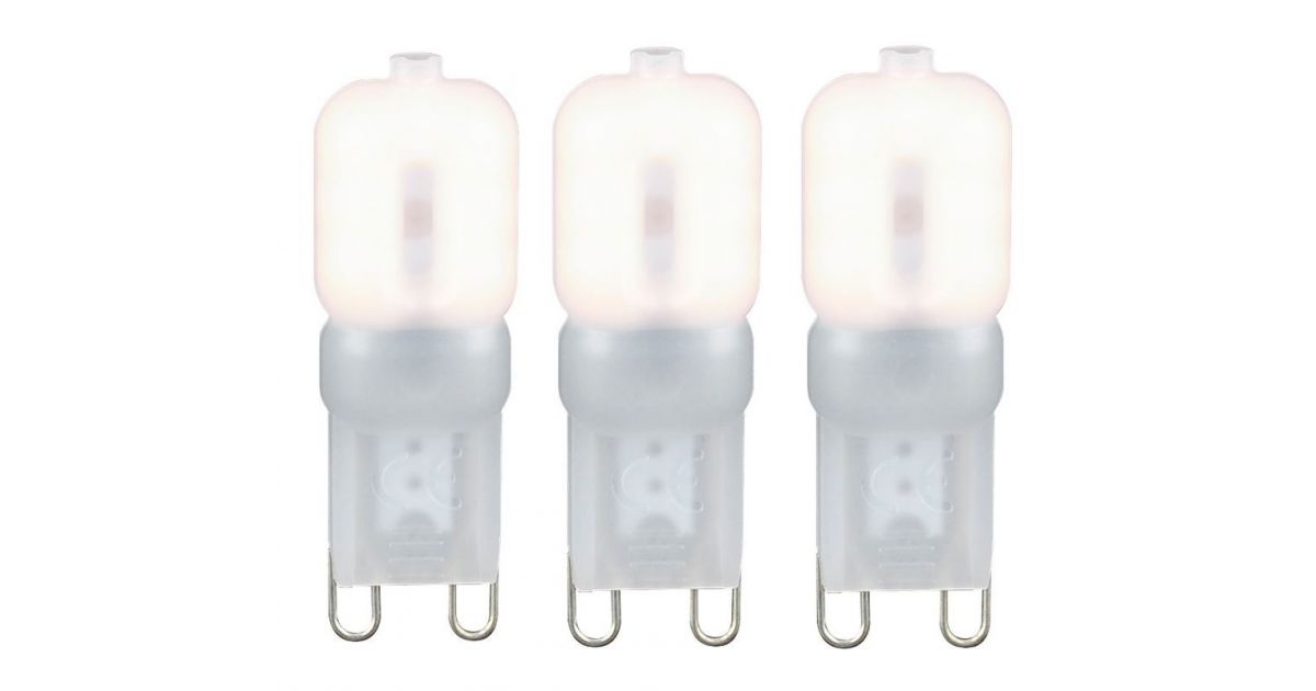 INL-28575: 2w LED G9 Capsule Bulb, 3000K, non dimmable