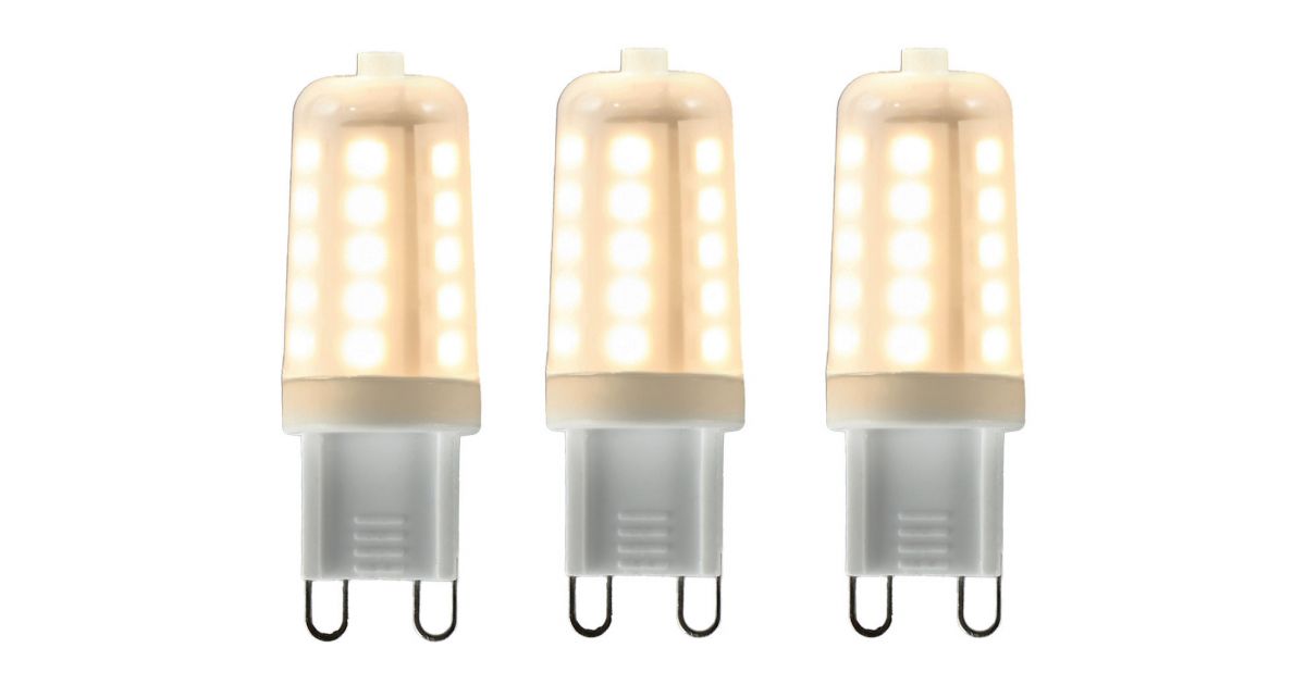 INL-42279: 3.5w LED G9 Capsule Bulb, 4000K, Dimmable