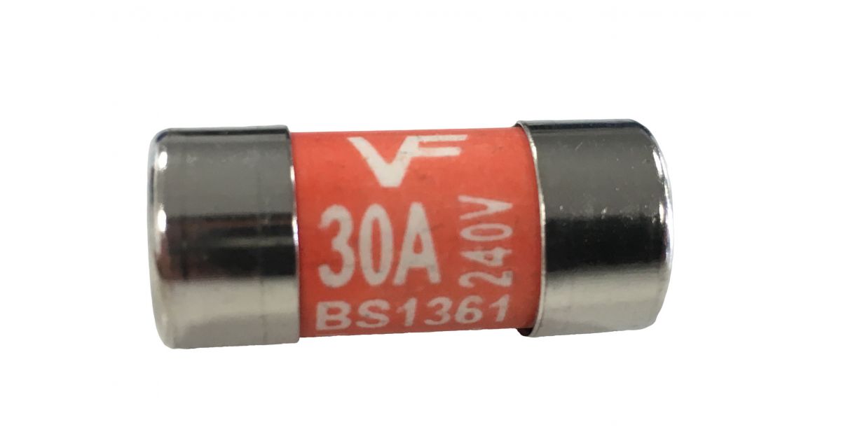 CF30: 30A Consumer Unit Cartridge Fuse, BS1361 - from £0.96