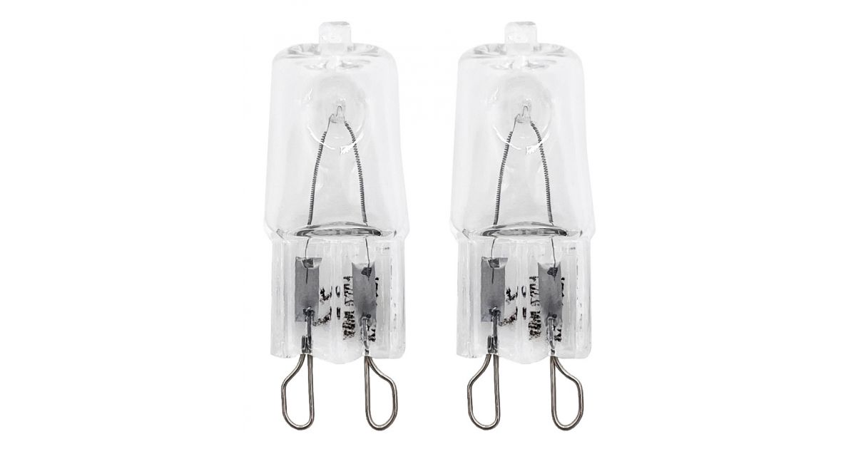 BP44142/2: 42w Halogen G9 Capsule Bulb, 2700K, Dimmable