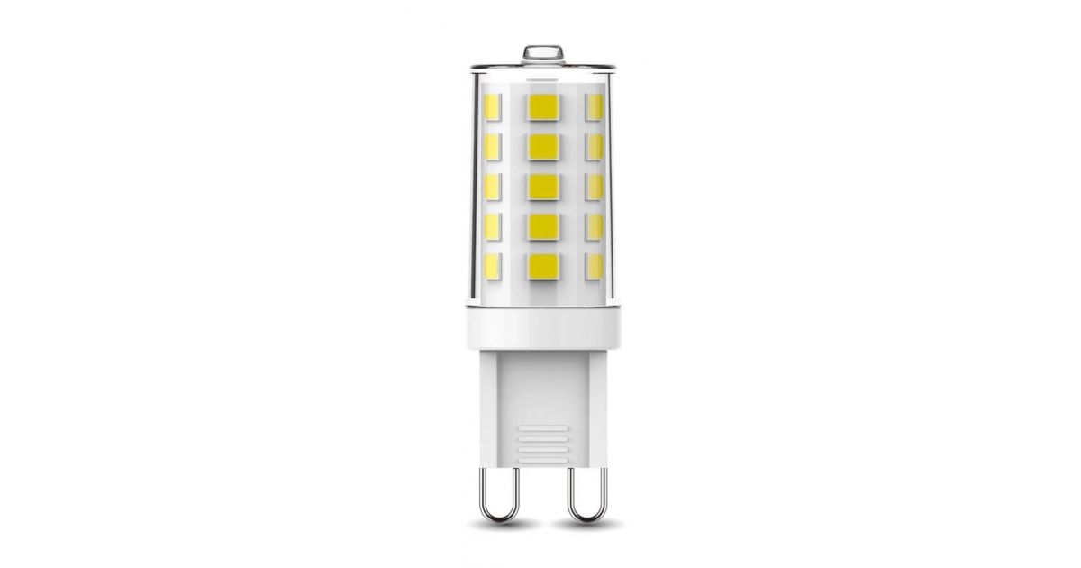750300041: 4w LED G9 Capsule Bulb, 6000K, Dimmable, Clear