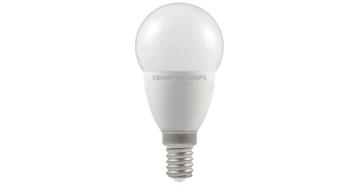 4757: 5.5w Filament LED Golf Ball, Non Dimmable, 2700K, E14