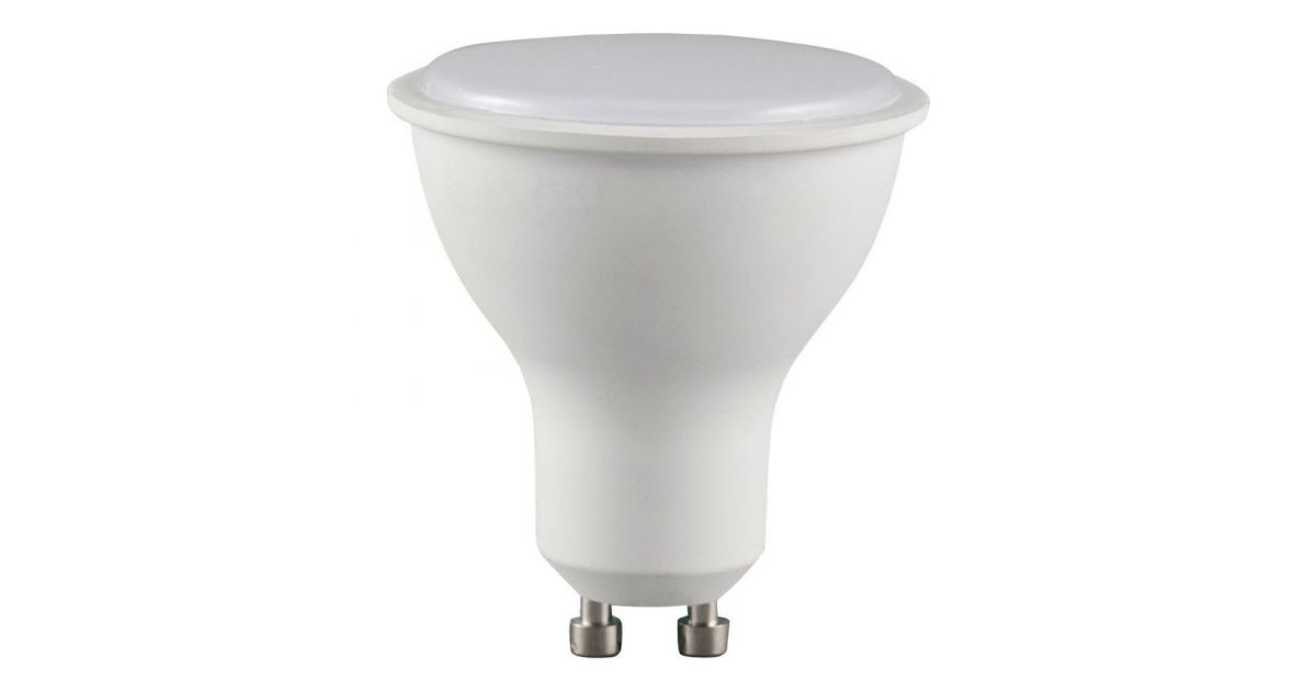 19836: 5.7w LED GU10 Bulb, 6000K, Dimmable, 400lm, 110° Beam