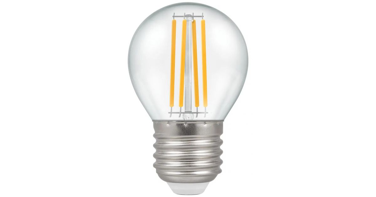 12806: 6.5w Filament LED Golf Ball, Non Dimmable, 2700K