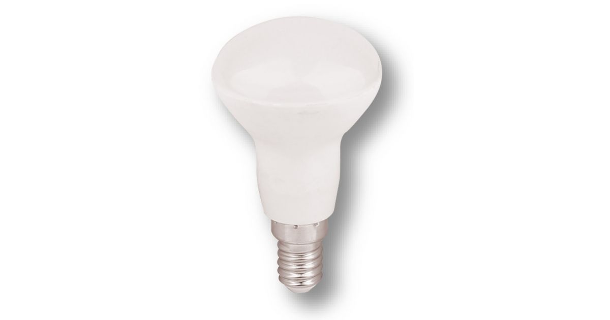 3670: 6w LED Spot Bulb R50, Non Dimmable, 2700K, E14, 470lm]