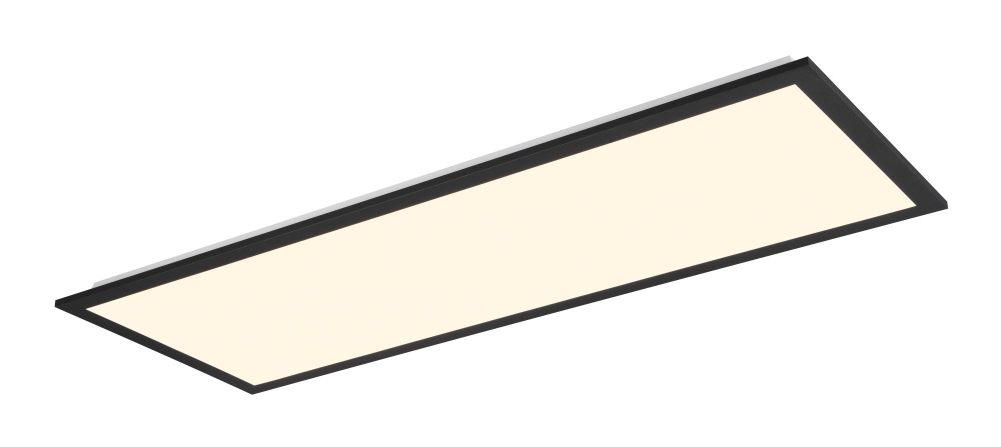 R67668032: 800 x 300 Beta LED Panel Light, Matt Black : Trio