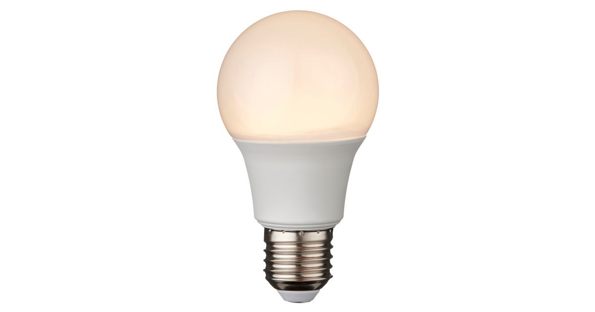 119333 120786: 8w LED GLS, E27, Non Dimmable, 2700K, 806lm