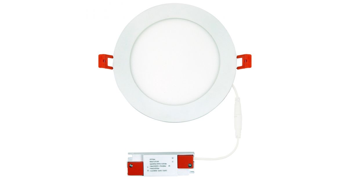 ALPHA-CT-12W: Alpha LED Panel Downlight, IP44, White, 12w