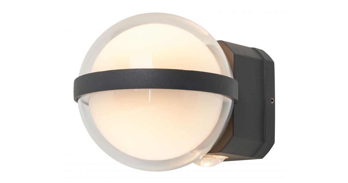 ZN-44218-ANTH: Anmo LED Wall Light, Anthracite, CCT : Zink