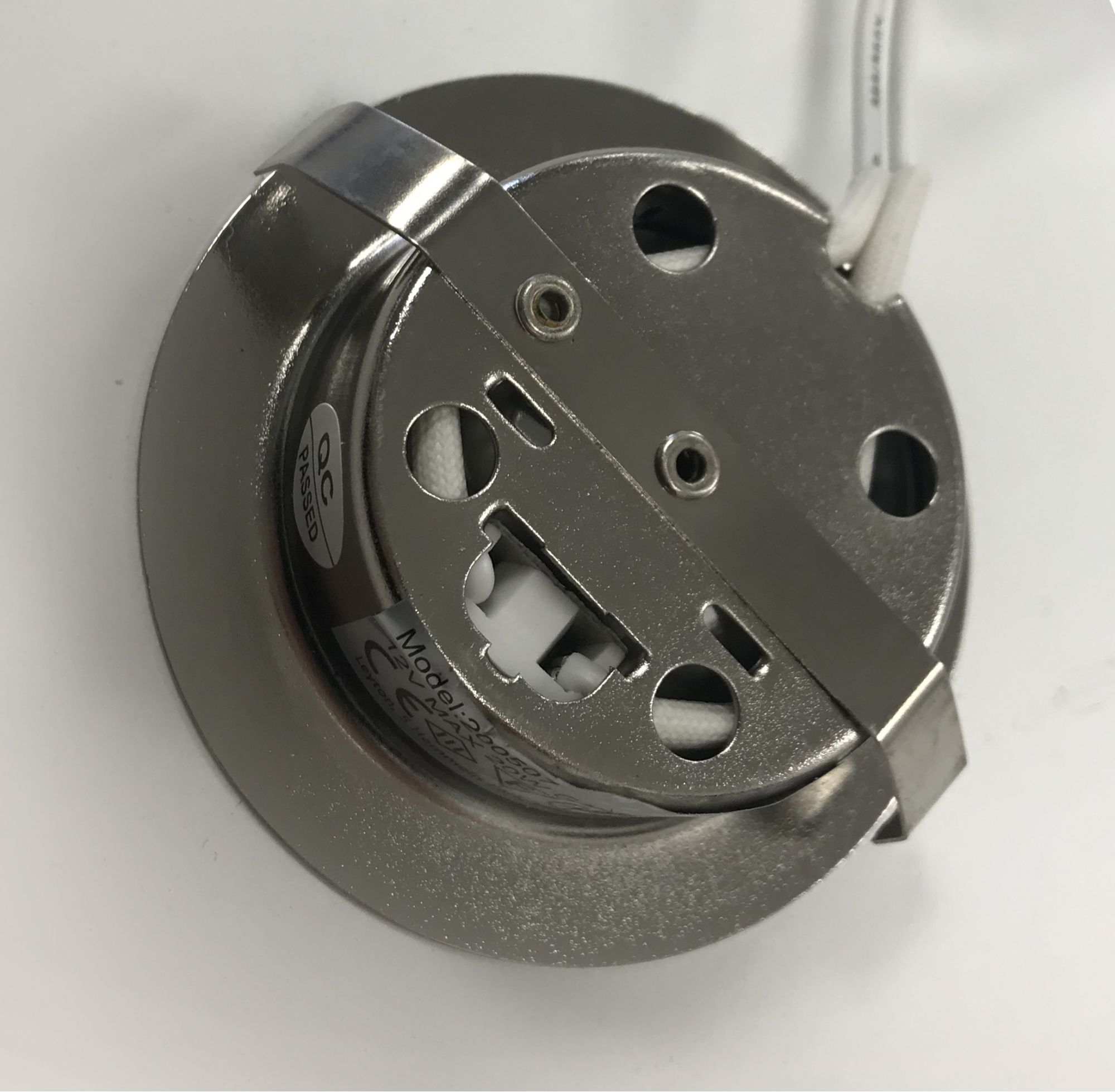 LMLVSS01: 12v, 20w, Halogen Recessed Cabinet Light - £3.23