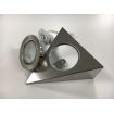 TRSS: 12v, 20w, Halogen Triangle Cabinet Light, Stainless