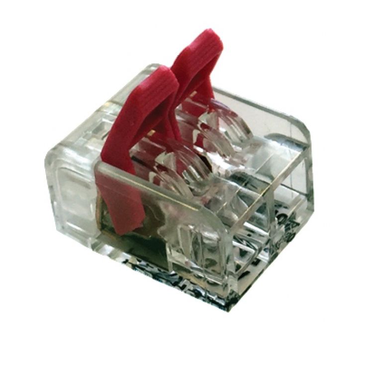 9212: C2221-412 2-Pole Compact Lever Connector - from £0.38
