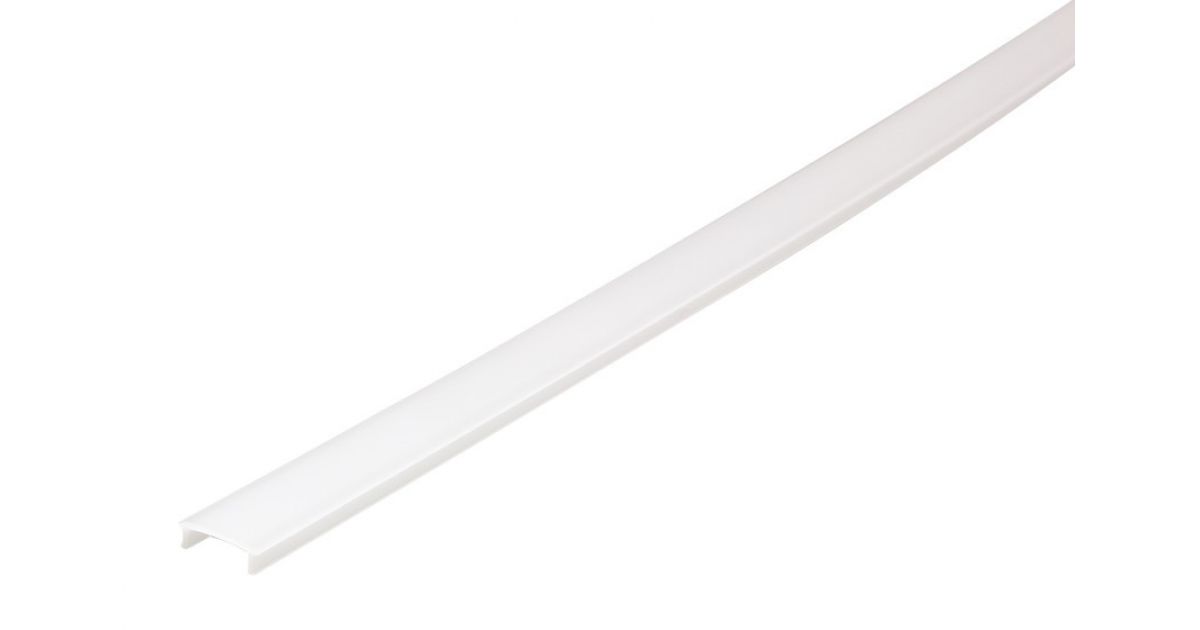 ILPFA194: Clip-In Diffuser For Profile, 1m, Frosted, 16.2mm