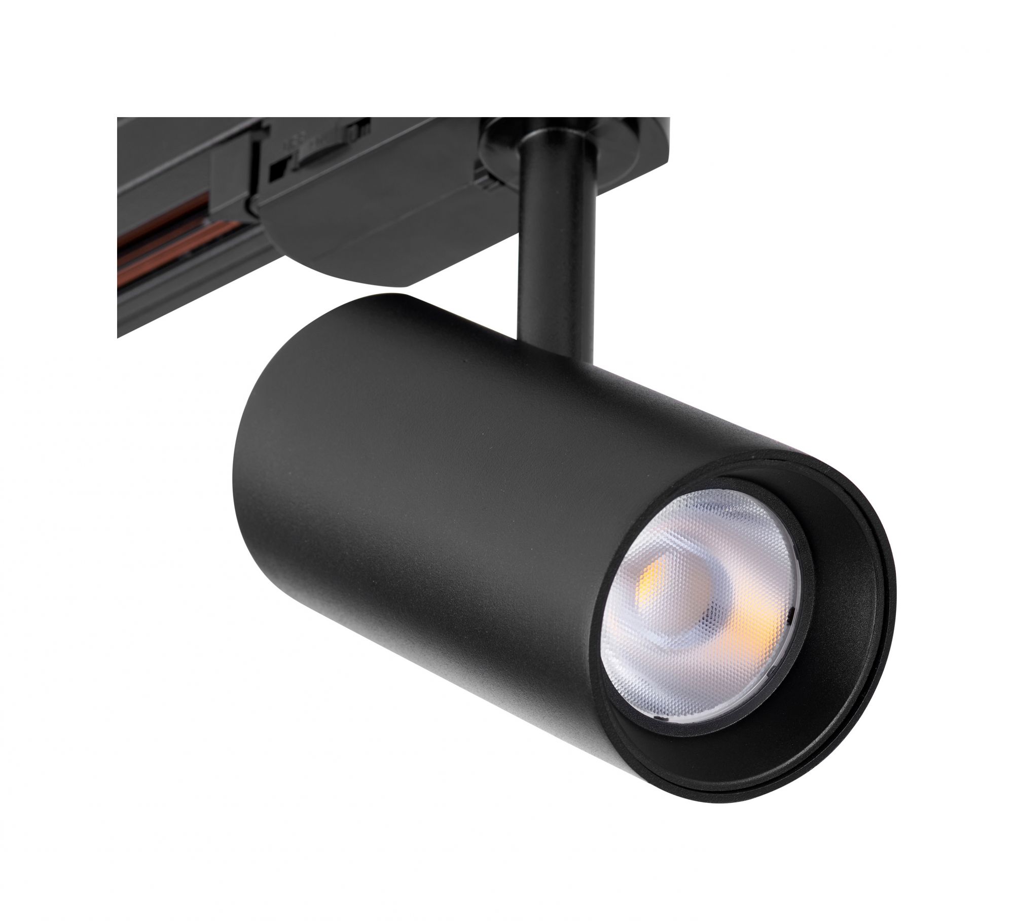101628: ColtLED Track Spotlight Head, Matt Black, 15w