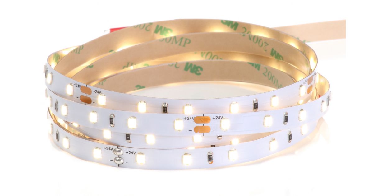 ELA-34281: Cool White LED tape, IP20, 4000K, 5m, 6w - £12.54