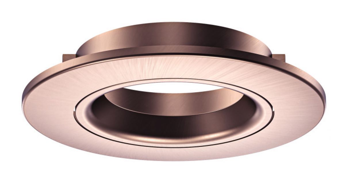ILDLFR92C030: Copper Bezel For Luxfire 2 Tilt Downlights