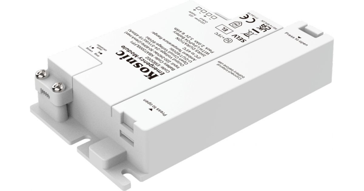 EMDD02: DD EME Emergency Module, 2w, For Compatible Surface