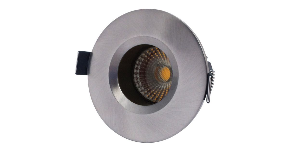 ELAN-BF-4K-AL: Elan Dimmable Baffled LED Downlight, IP44