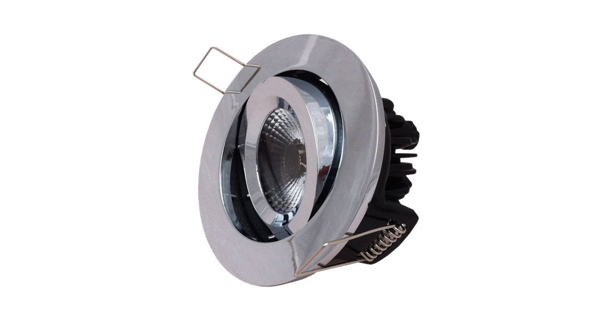 ELAN-T-4K-CH: Elan Dimmable LED Downlight, Tilt, IP20
