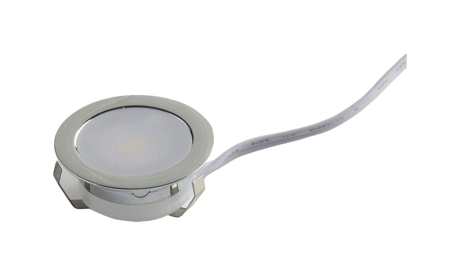 ELLA-4K: Mini IP65 12v LED Recess/Surface Downlight Chrome