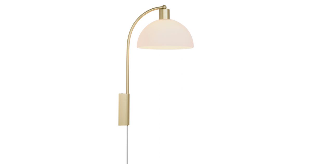 2213701035: Ellen Wall Light, brass : Nordlux - from £43.76