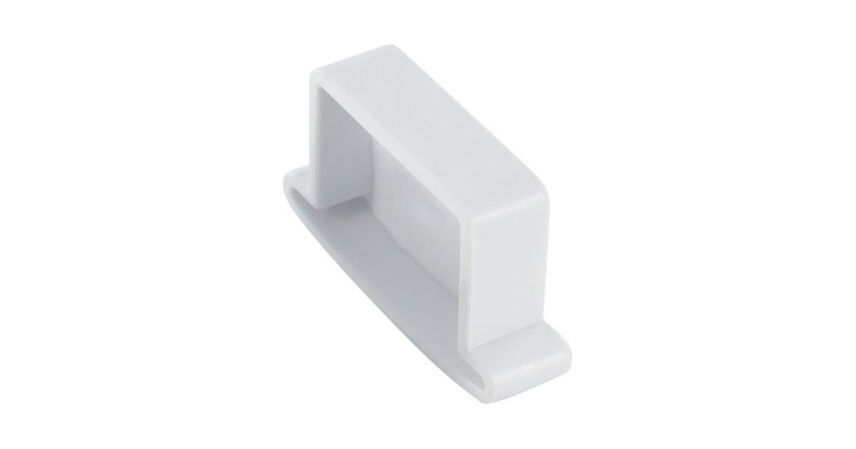 ILPFA086: End Cap Without Cable Entry, For 24.9mm x 13mm