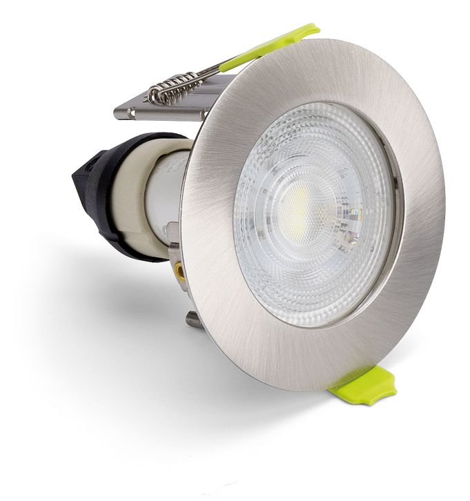 ILDLFR60D105: Evofire GU10 Downlight, Micro Bezel, Satin