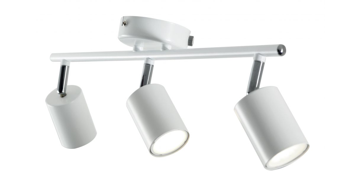 2113270101: Explore 3 Spot Bar Light, white : Nordlux