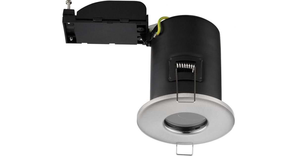 EFDGUIPBS-01: Fixed Downlight, IP65, 87mm, Brushed Steel