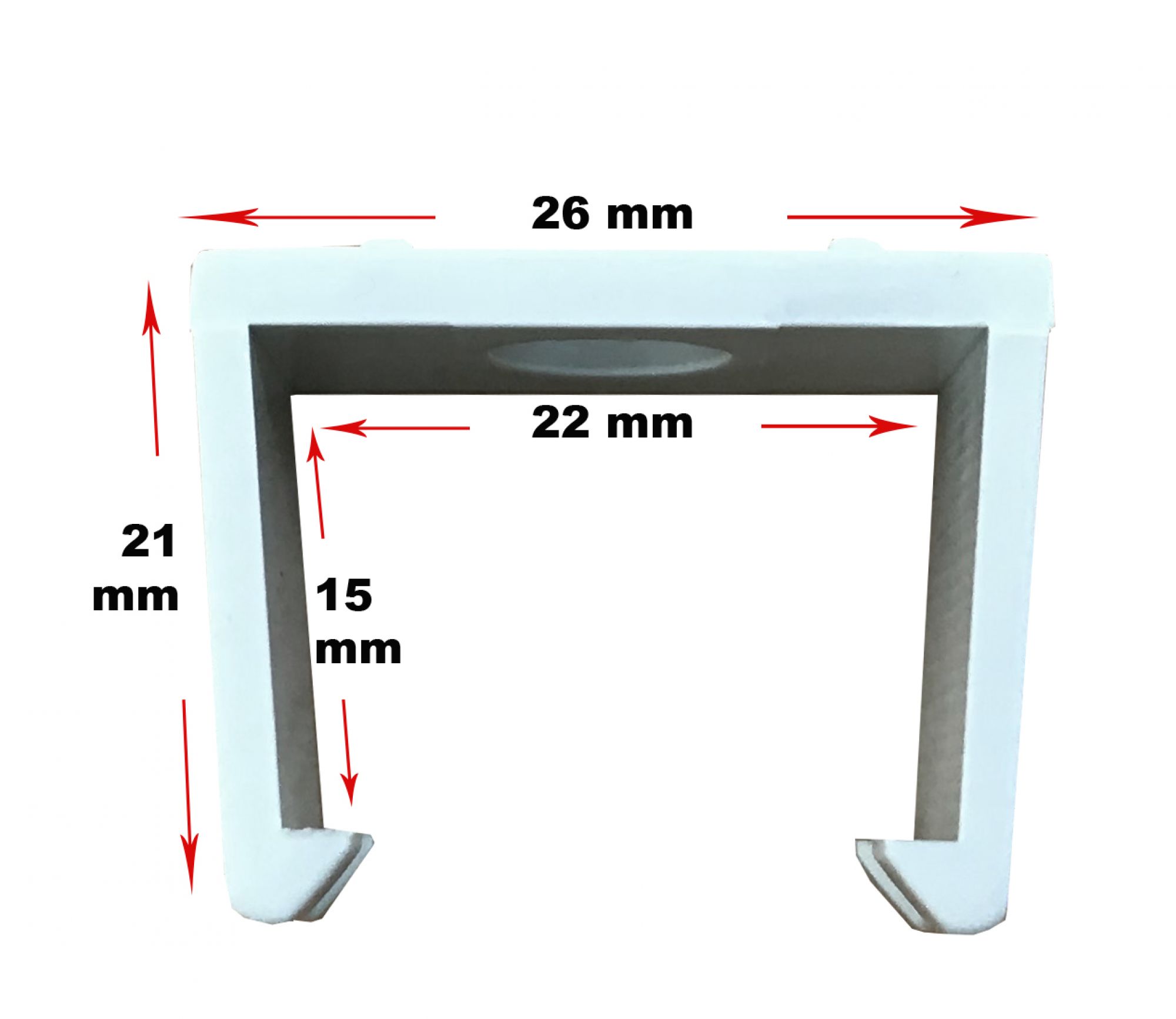 SLLCNJ: Fixing Bracket Clips For T5 Fluorescent Undercabinet