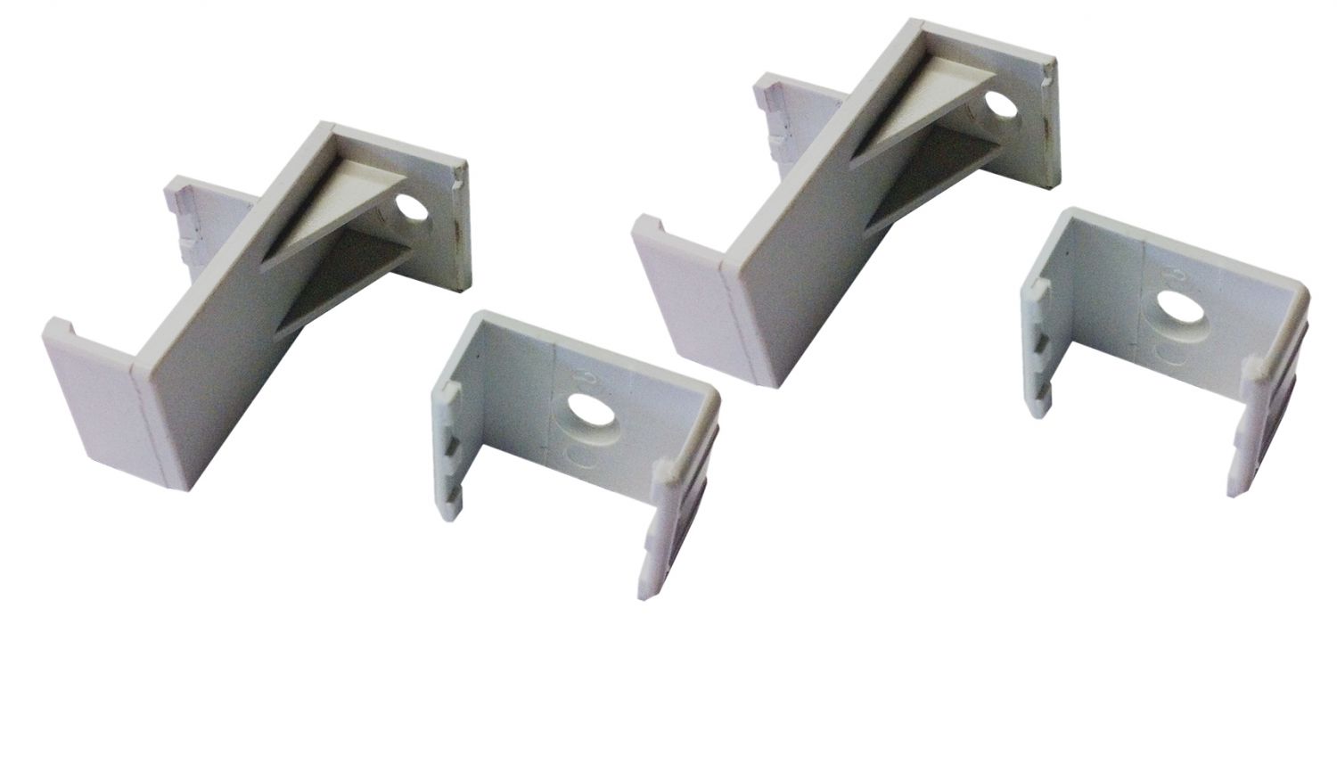T4-Bracket: Fixing Bracket Clips For T4 Fluorescent - £2.04