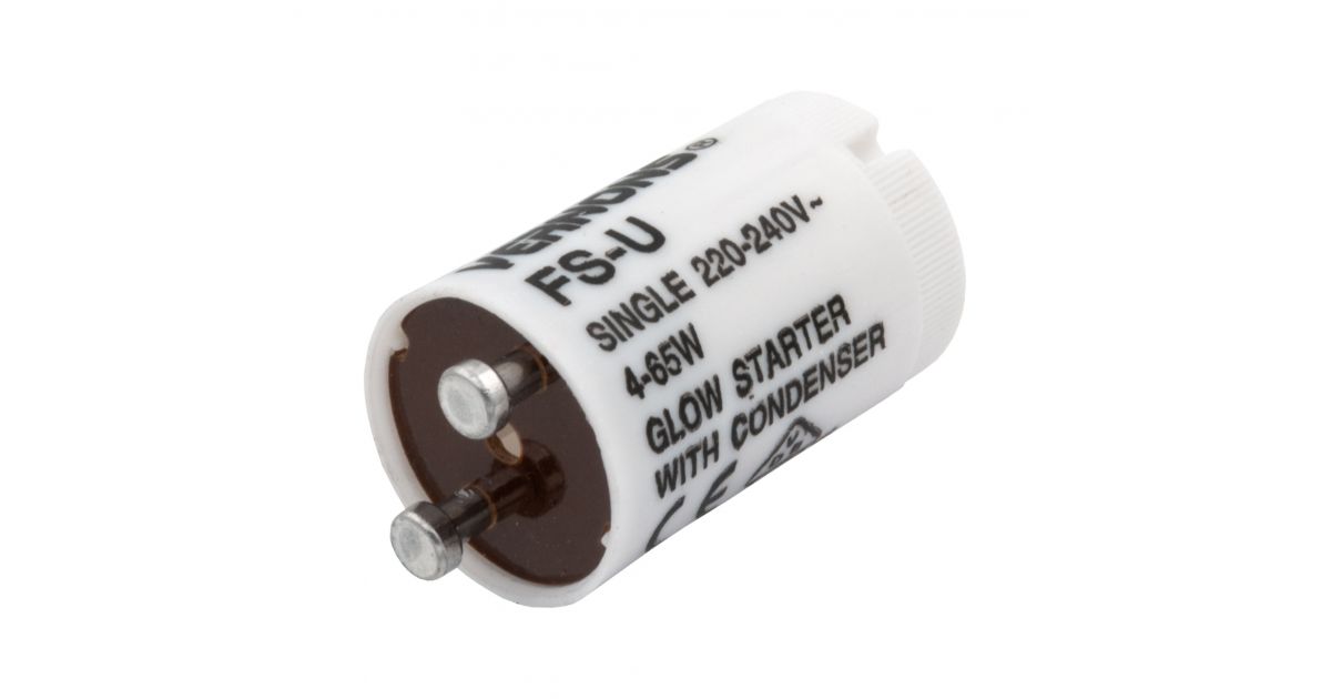 FSU: Fluorescent Glow-Starter 4-65w : Vernon's Fuse Company