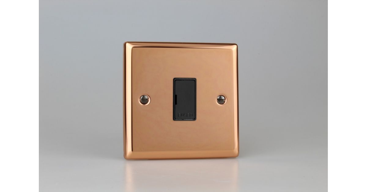 XY6UB.CU: Fused Spur, Urban Polished Copper + Black Insert