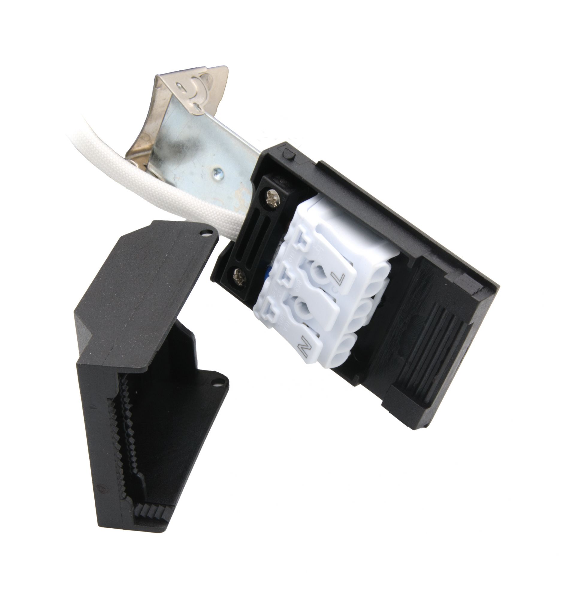 LLSFR-D-WH-GU: GU10 IP65 Downlight, White, Down Light