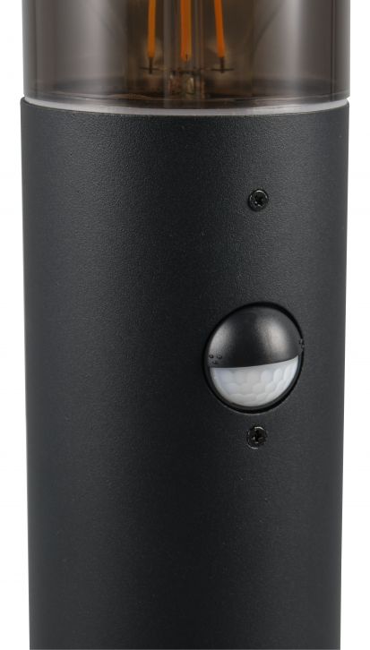 522260132: Hoosic Bollard Light, IP44, 300mm, Matt Black